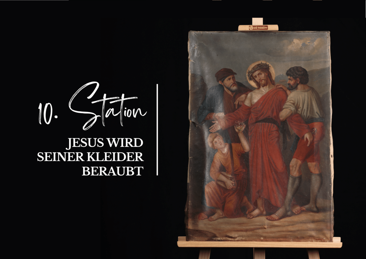 Jesus wird seiner Kleider beraubt - 10. Station - Stefan Oster SDB
